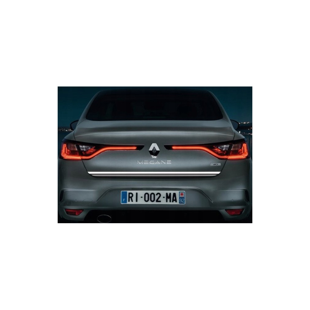 Renault MEGANE IV Sedan - CHROME Rear Strip Trunk Tuning Lid 3M Boot