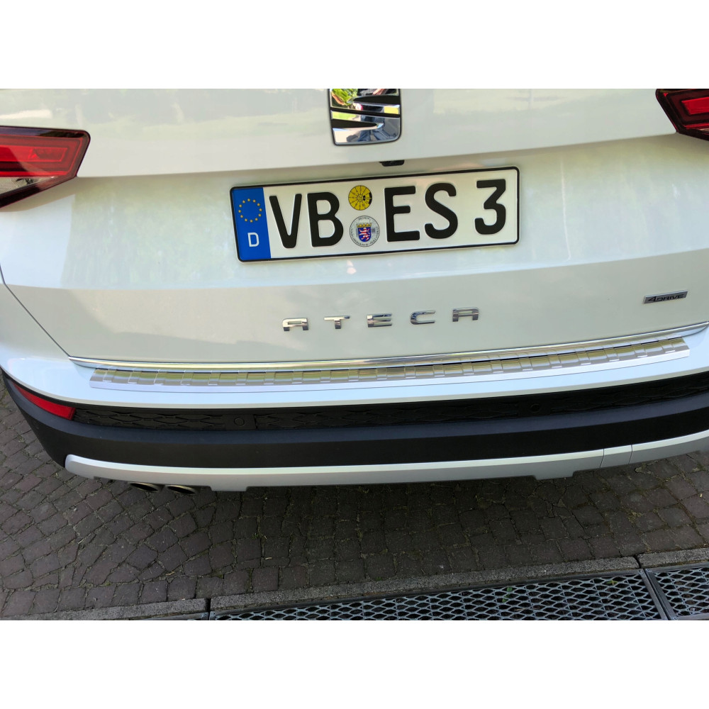Seat ATECA 2016 - CHROME Rear Strip Trunk Tuning Lid 3M Boot