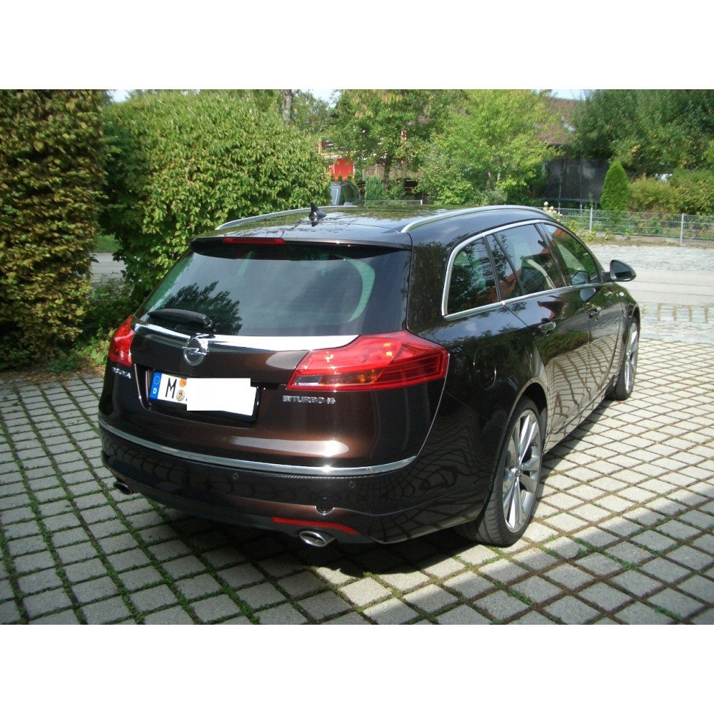 Opel INSIGNIA Kombi - CHROME Rear Strip Trunk Tuning Lid 3M Boot