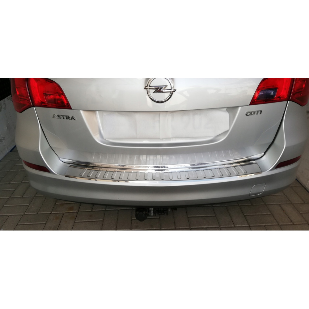 OPEL ASTRA MK VI J Kombi - CHROME Rear Strip Trunk Tuning Lid 3M Boot