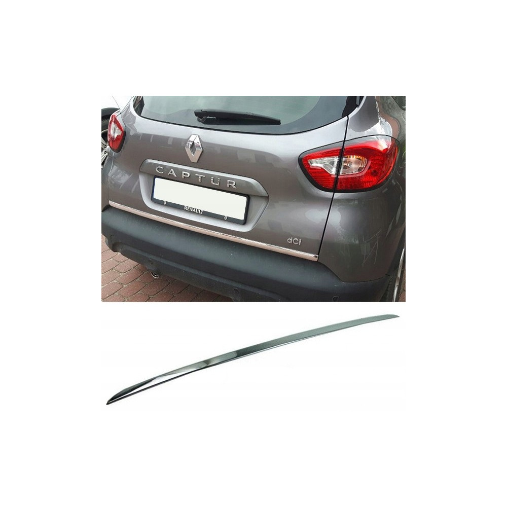 Renault CAPTUR - CHROME Rear Strip Trunk Tuning Lid 3M Boot