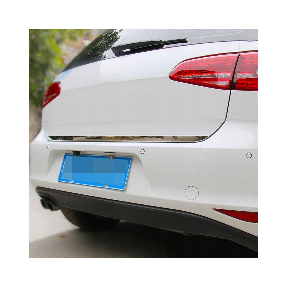 VW GOLF 7 VII HB - CHROME Rear Strip Trunk Tuning Lid 3M Boot