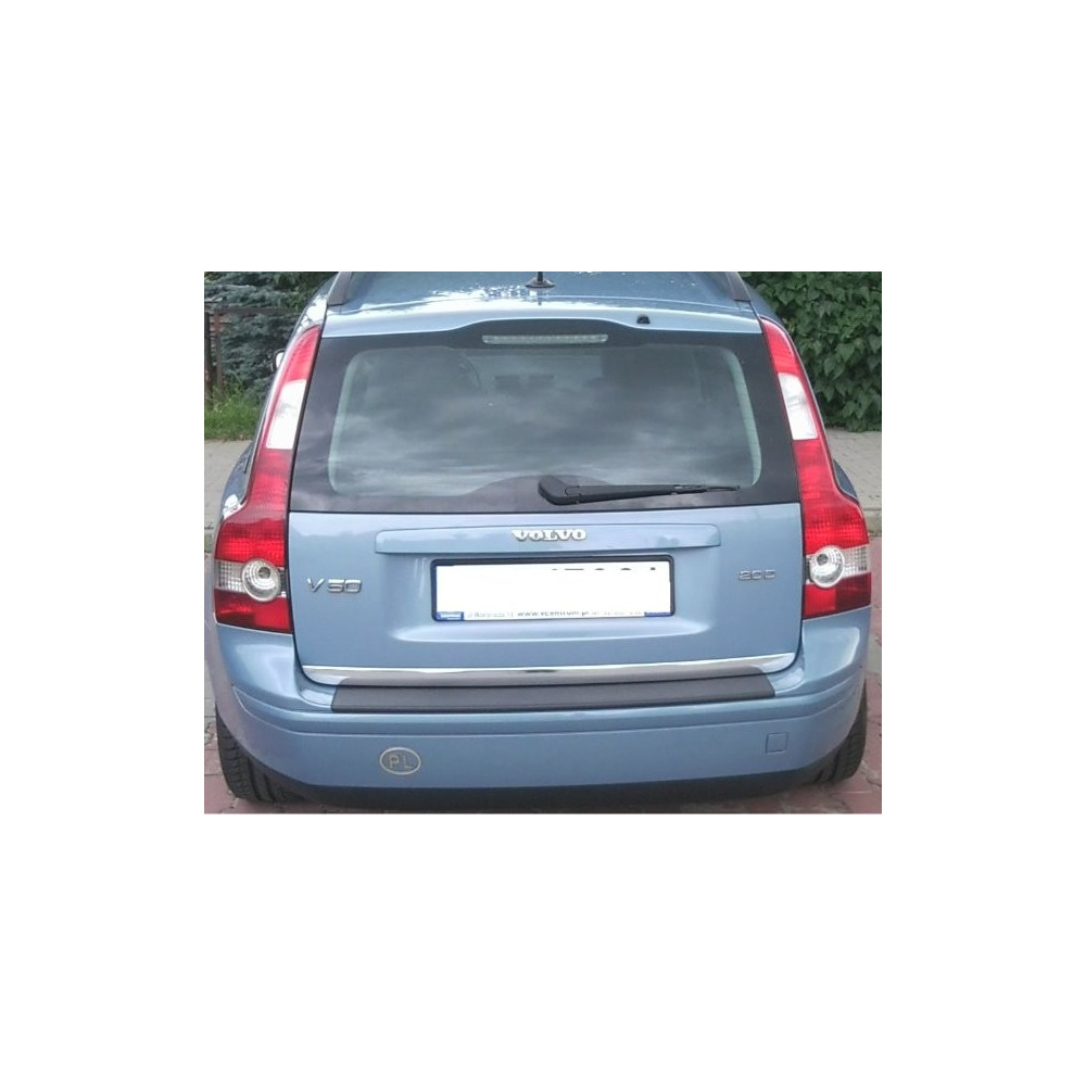 VOLVO V50 - CHROME Rear Strip Trunk Tuning Lid 3M Boot