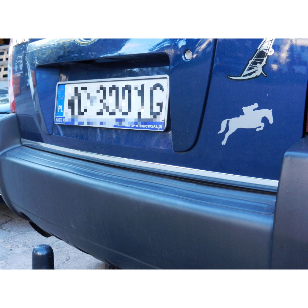 Hyundai TUCSON - CHROME Rear Strip Trunk Tuning Lid 3M Boot