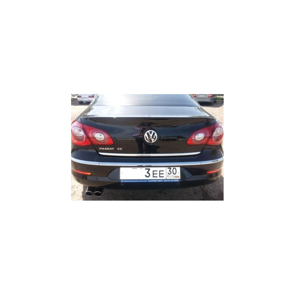 VW Passat CC - CHROME Rear Strip Trunk Tuning Lid 3M Boot