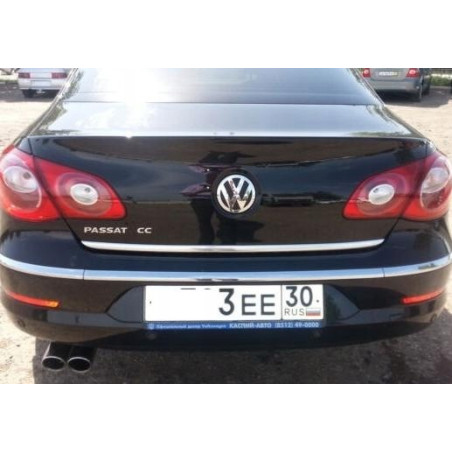 VW Passat CC - CHROME Rear Strip Trunk Tuning Lid 3M Boot
