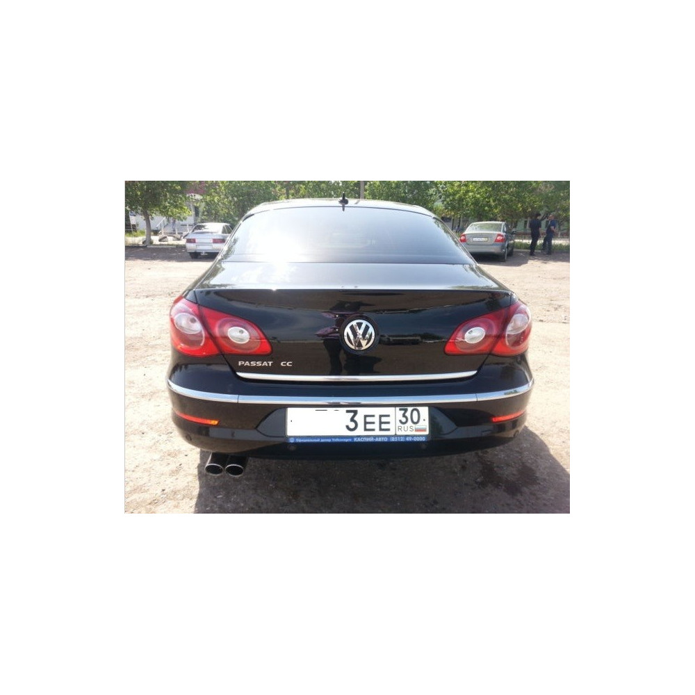 VW Passat CC - CHROME Rear Strip Trunk Tuning Lid 3M Boot
