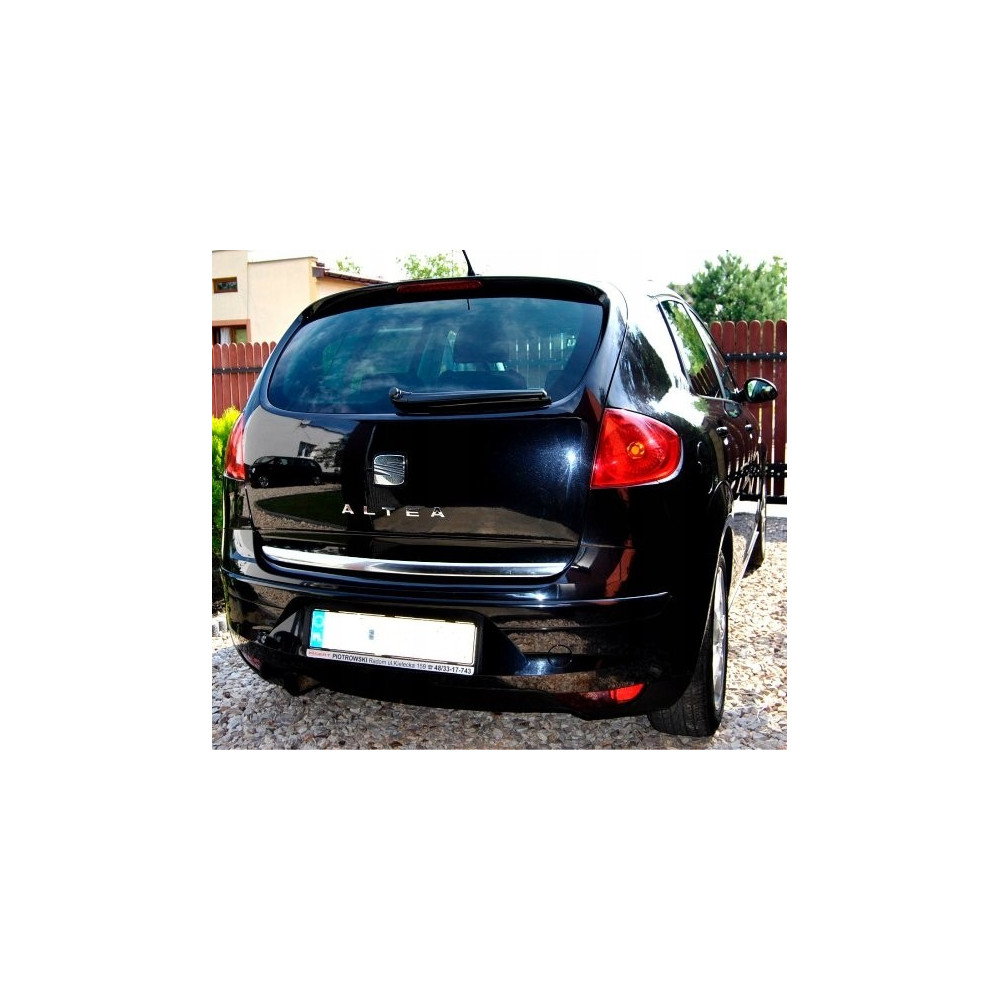 SEAT ALTEA - CHROME Rear Strip Trunk Tuning Lid 3M Boot
