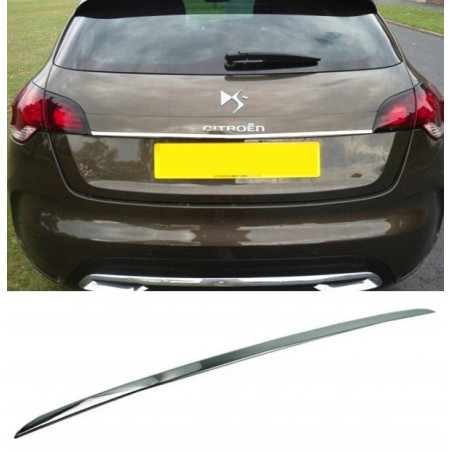 Citroen DS4 - CHROME Rear Strip Trunk Tuning Lid 3M Boot