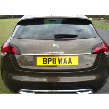 Citroen DS4 - CHROME Rear Strip Trunk Tuning Lid 3M Boot