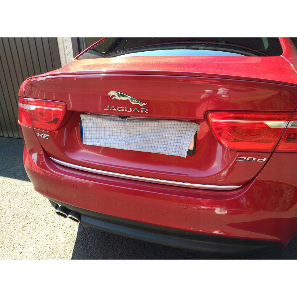 Jaguar XE 2015 - CHROME Rear Strip Trunk Tuning Lid 3M Boot