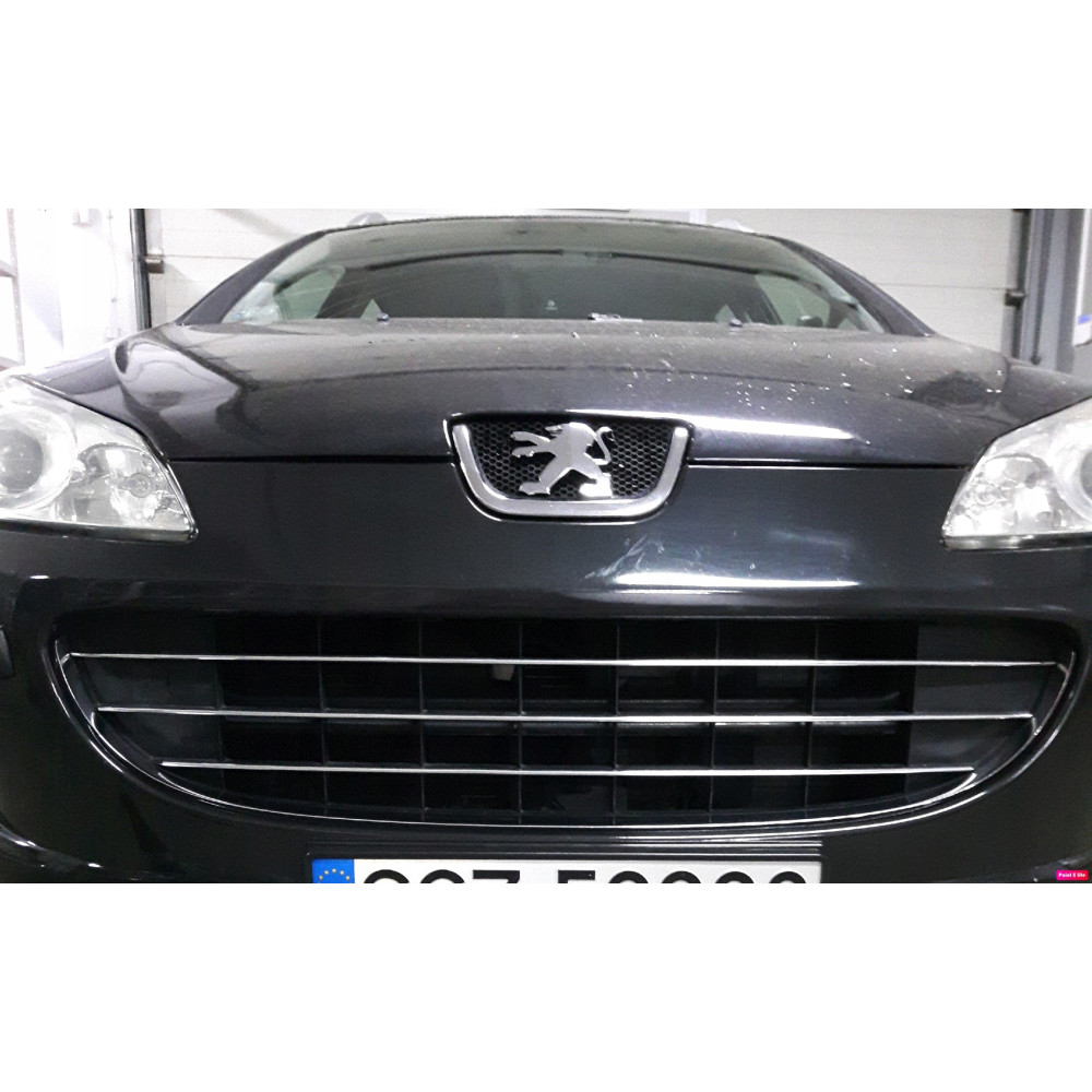 Peugeot 407 - Chrome Grille Kit 3M Tuning